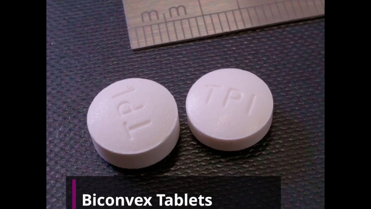 Biconvex Tablets