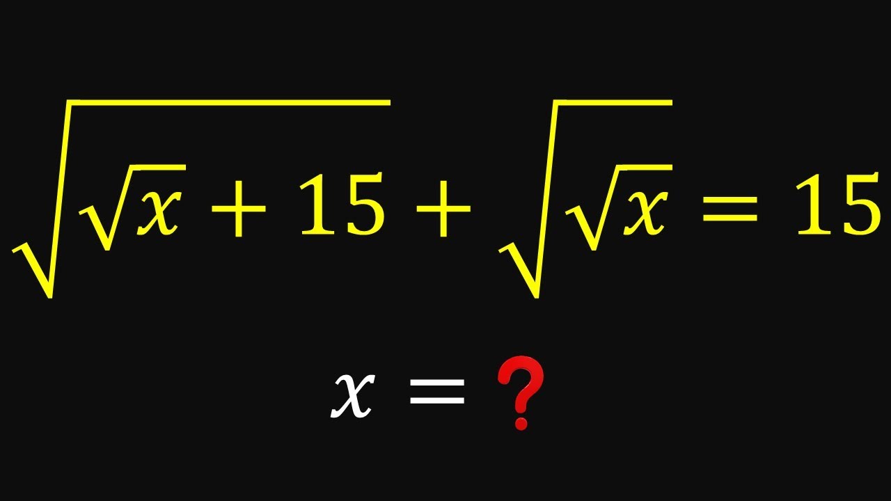 How to find the value of your x #math #maths - YouTube