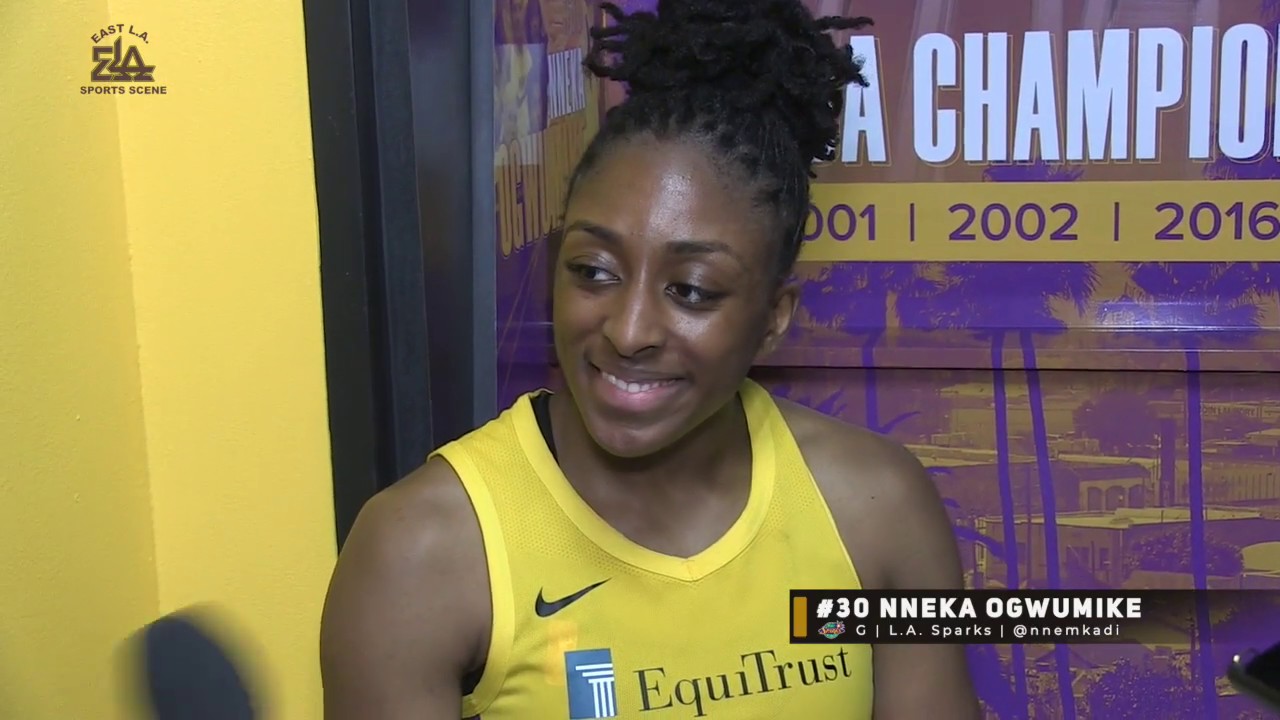 An Exclusive Post-Game Interview with Nneka Ogwumike | L.A. Sparks ...