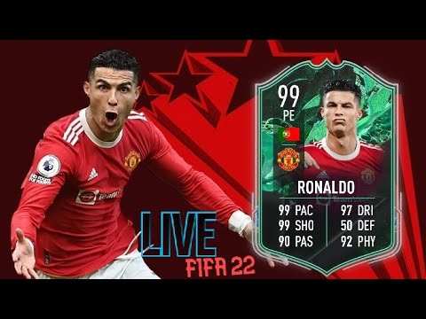 LIVE DE FIFA 22 - ELENCO 198 + cr7 99 PARTE 2 / BORA RESENHA COM O TNF ...