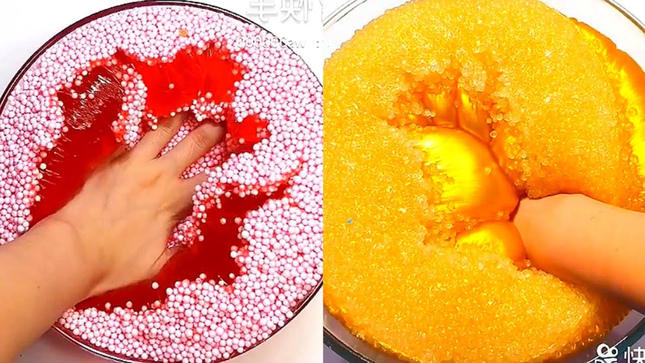 Satisfying slime videos//Most relaxing slime videos compilation ...