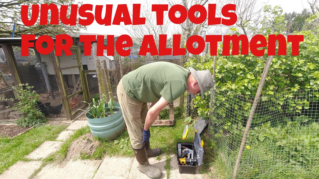 Unusual tools for the allotment | Allotments For Fun and Food - YouTube