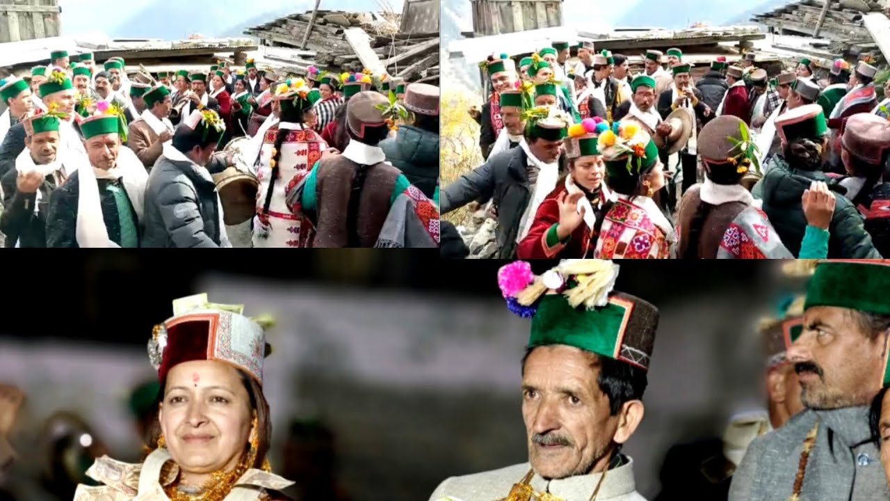 Kinnauri Wedding 2024 ||sapni kinnaur|| Himachal - YouTube