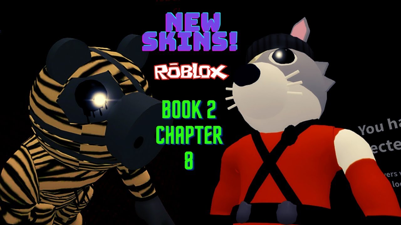 ROBLOX piggy NEW UPDATE Book 2 CHAPTER 2 Archie & Kamosi new skins ...