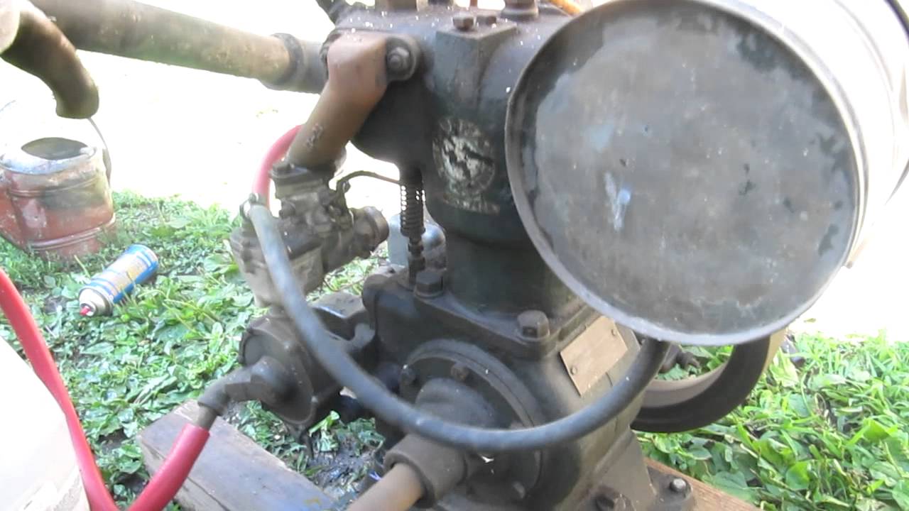 Cushman Binder engine - YouTube