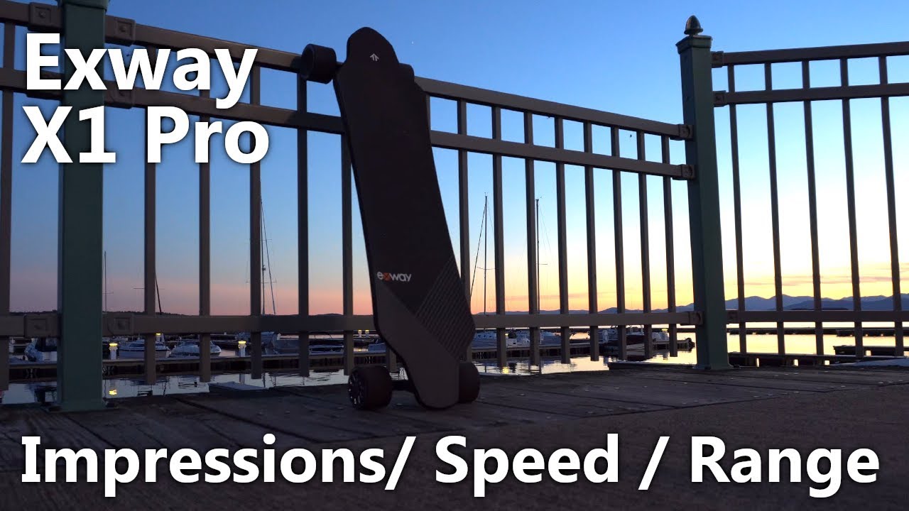 Exway X1 Pro Review | Range, Top Speed, & More! (1/3) - YouTube