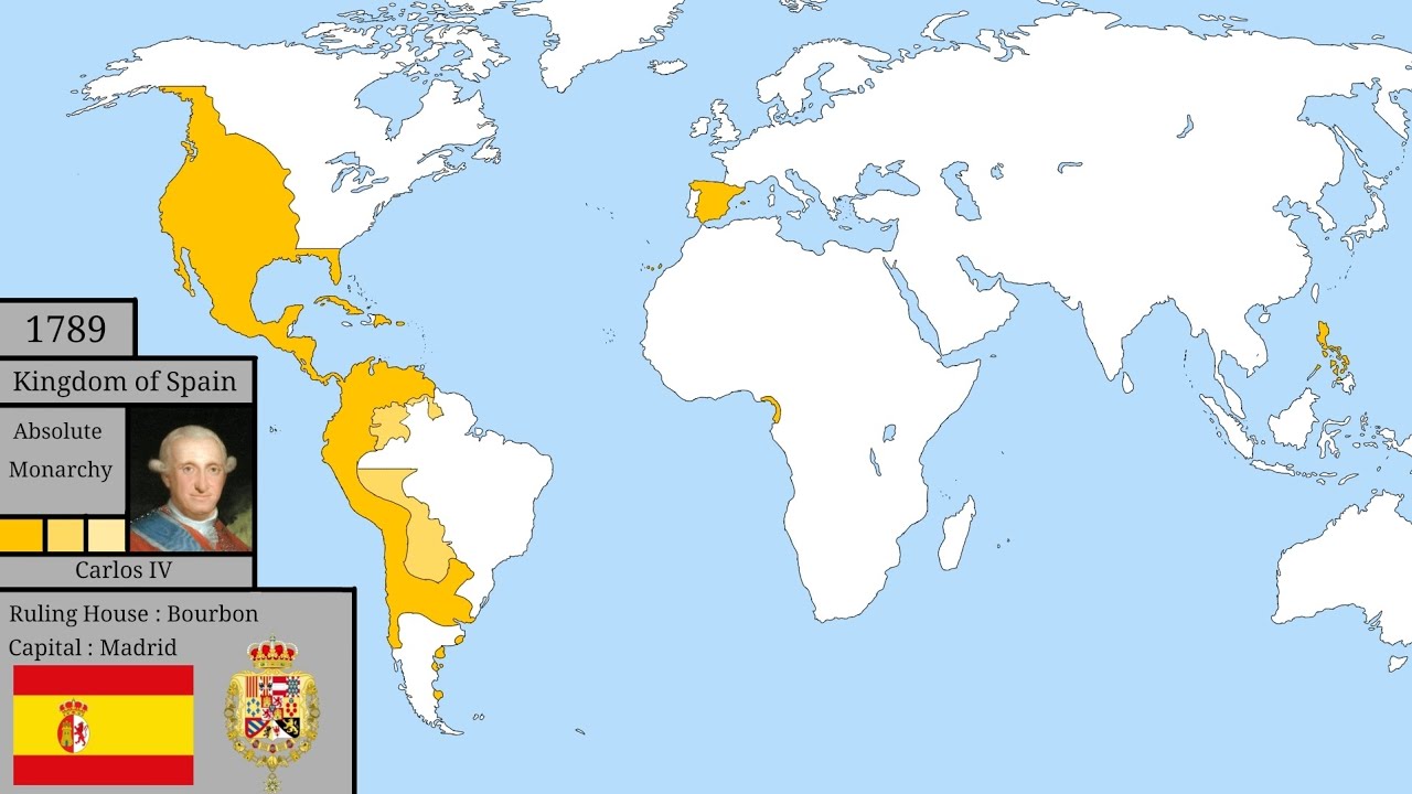 Sejarah Spanyol/History of Spain (1640-2022) - YouTube