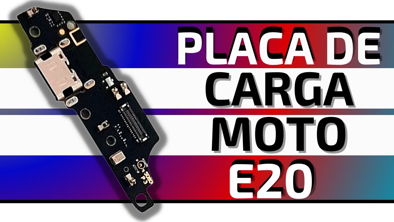 [ Motorola Moto E20 XT2155 ] Como Trocar Conector Carga Microfone Sub ...