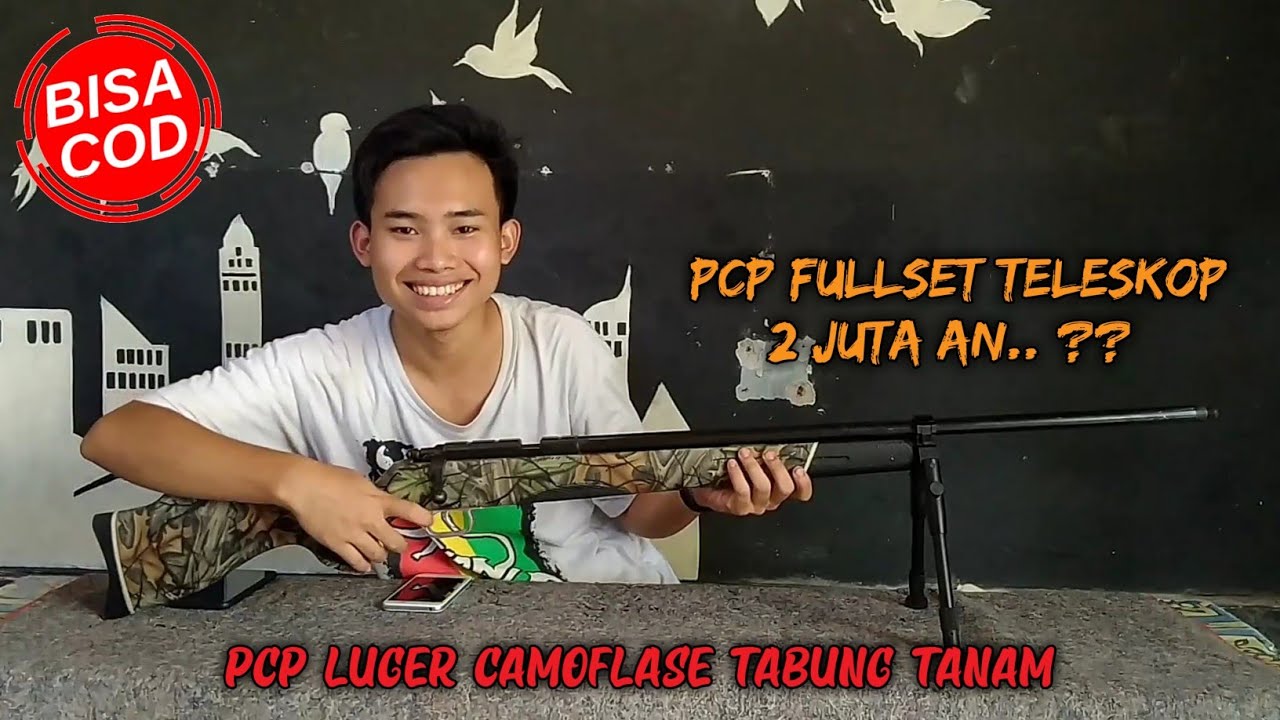 REVIEW SINGKAT PCP LUGER CAMOFLASE | 2 juta an SUDAH DAPAT PCP FULLSET ...