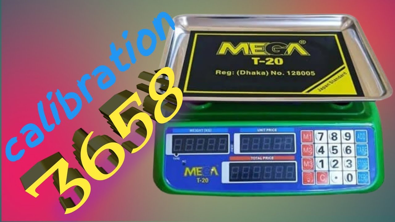 How to calibration weight scale at home || digital weight scale repair ...