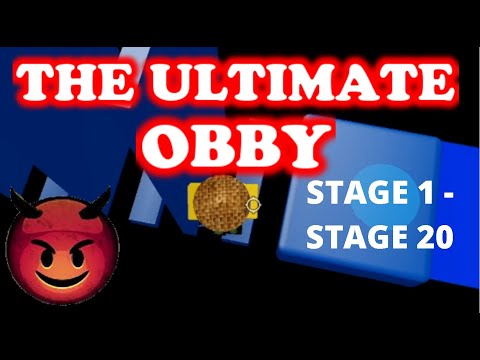 {ROBLOX} THE ULTIMATE OBBY (Stage 1 - Stage 20 ) TUTORIAL - YouTube