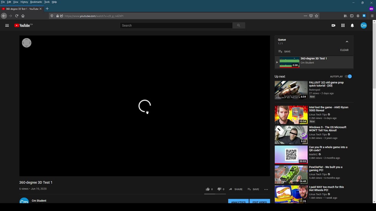 Video of Someone Watching YouTube - YouTube