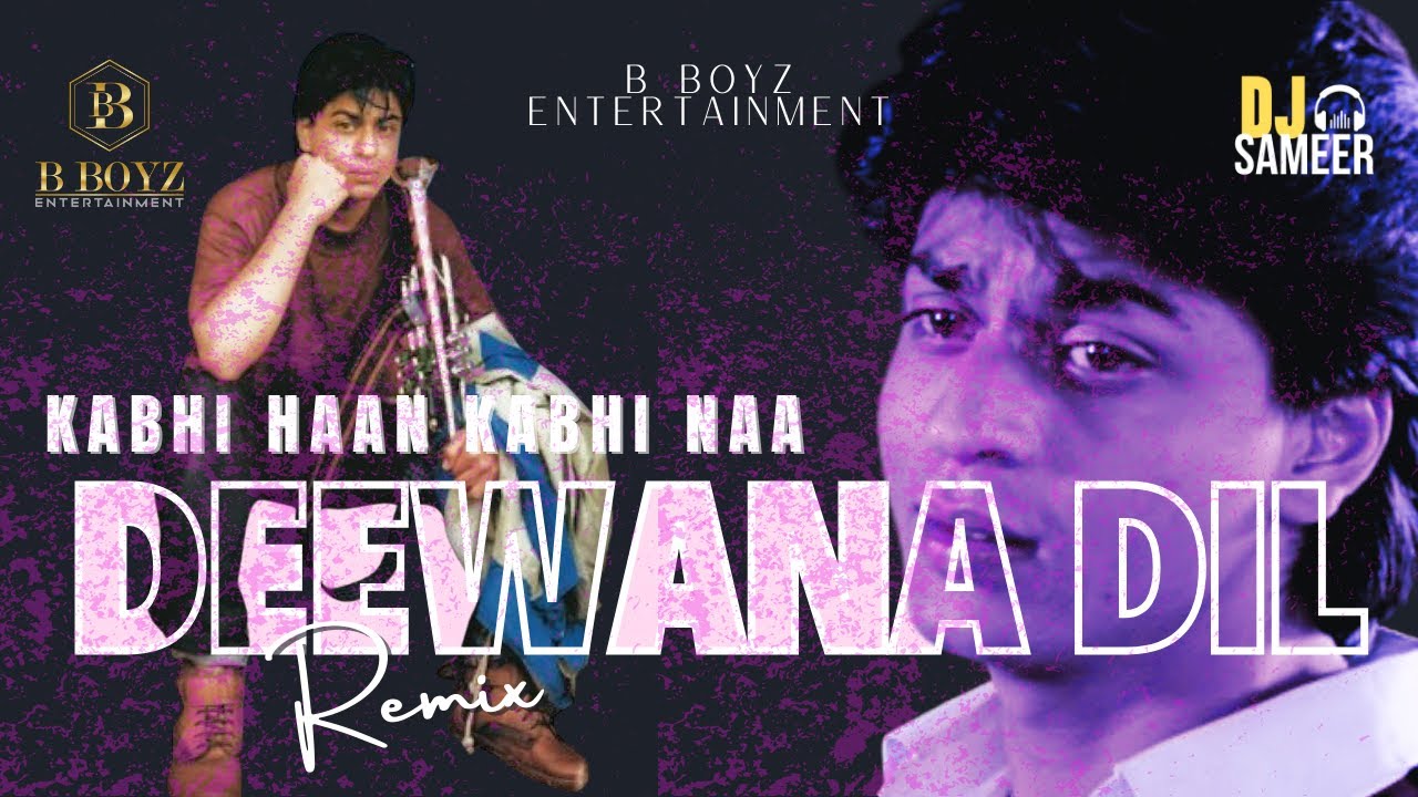 Deewana Dil Deewana (Remix) | Kabhi Haan Kabhi Naa | Shah Rukh Khan | DJ Sameer | Amit Kumar ...