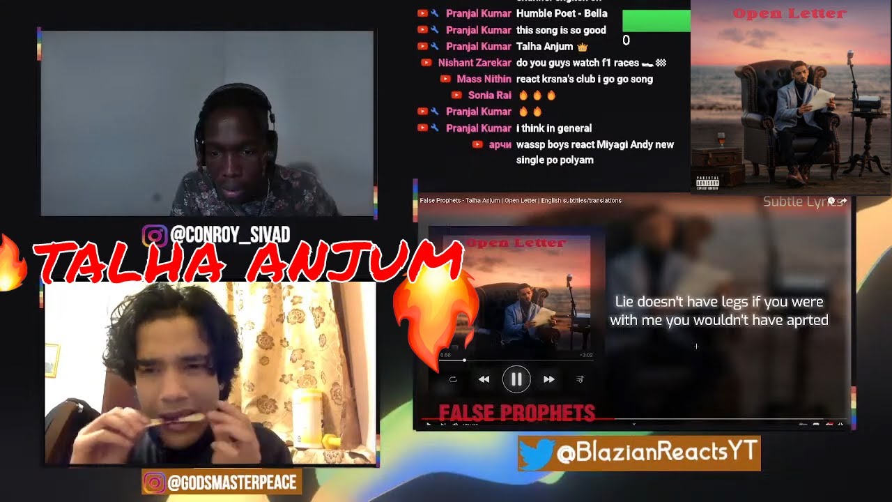 Rapper REACTS to Talha Anjum - False Prophets | Prod. by UMAIR ...