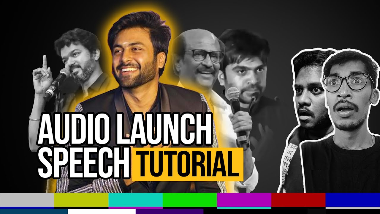 Audio Launch Speech Tutorial ft Ashwin - Reaction | Beep Biriyani - YouTube
