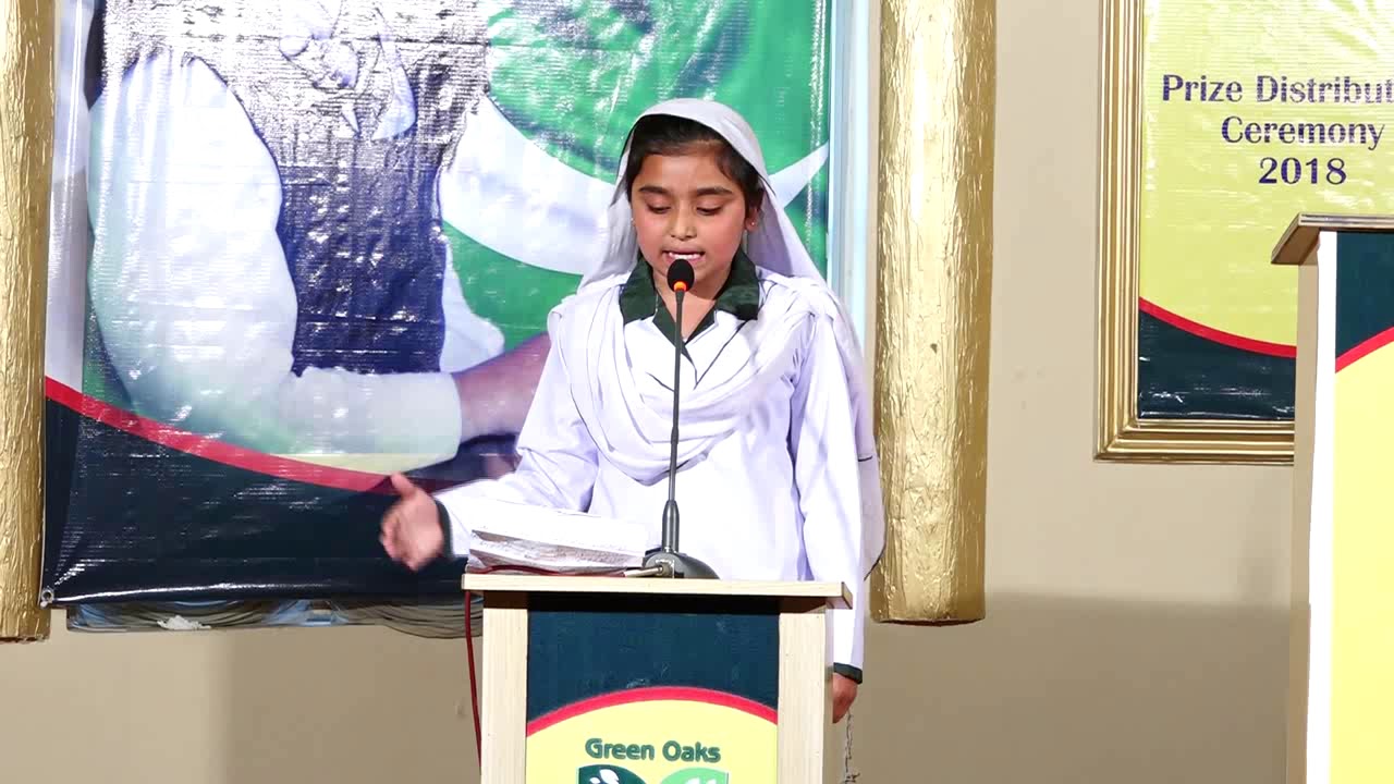 Speech of Mahnoor Riaz - YouTube