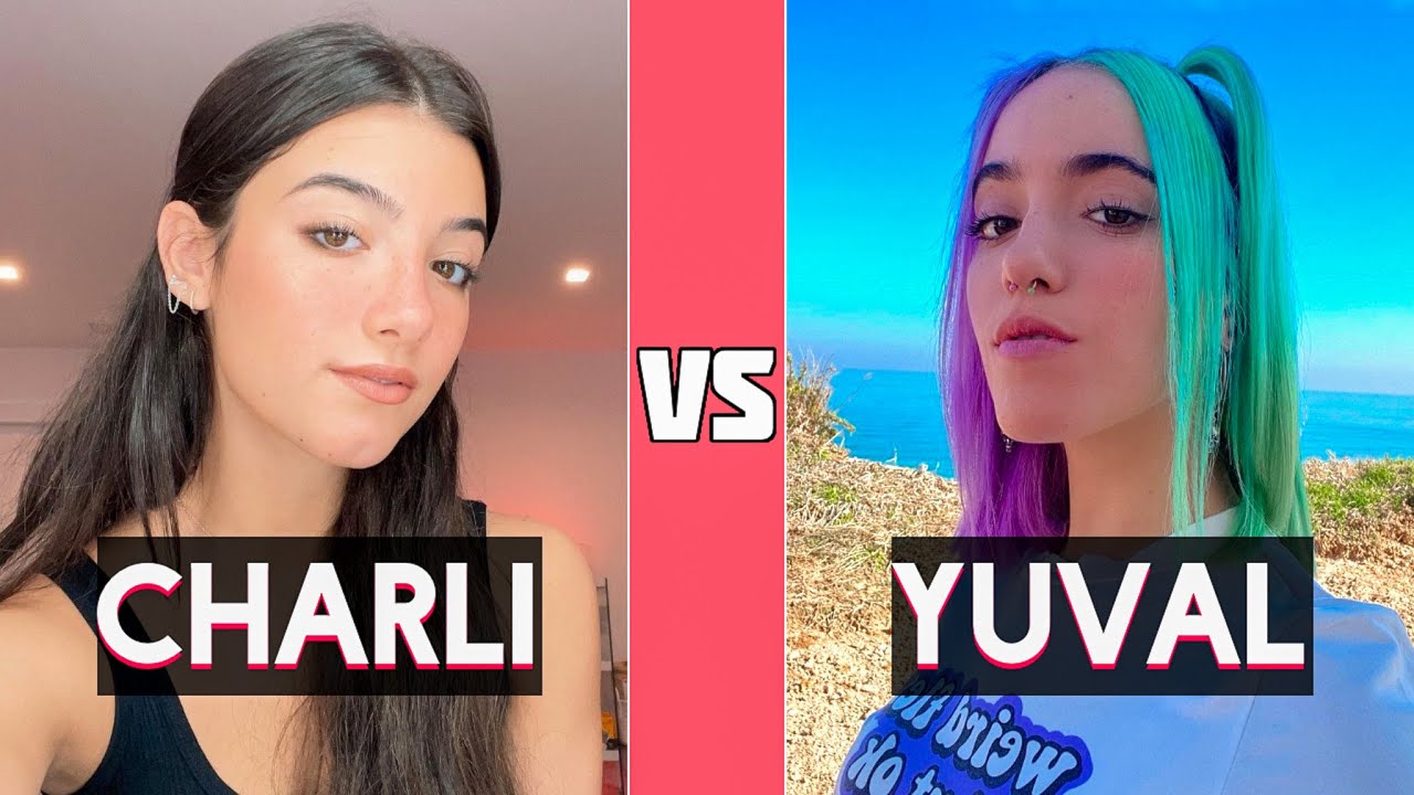 Charli D'amelio VS Yuval Biton TikTok Dance Battle - YouTube