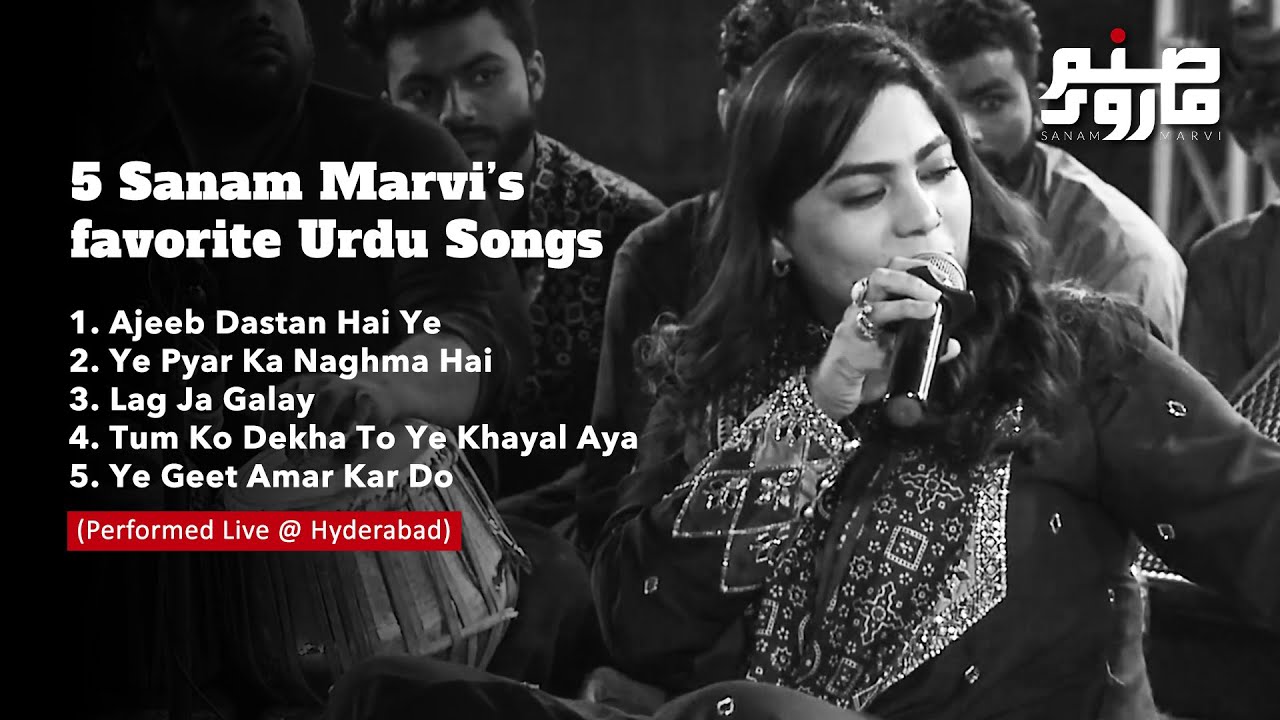 Sanam Marvi | Medley of Urdu Songs – Your Favorites Live Performance ...
