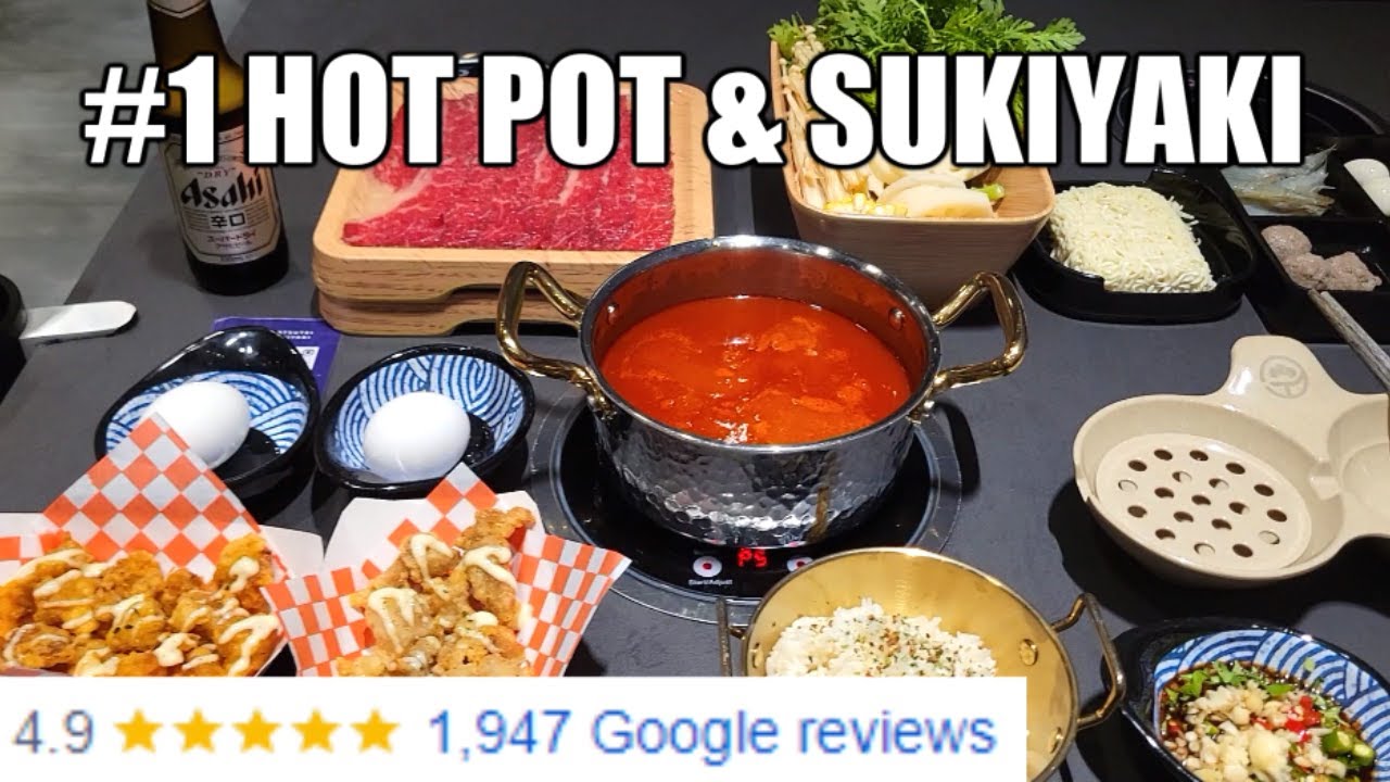 Trying The #1 Rated Hot Pot Restaurant In My Area | 4.9 Stars With ...