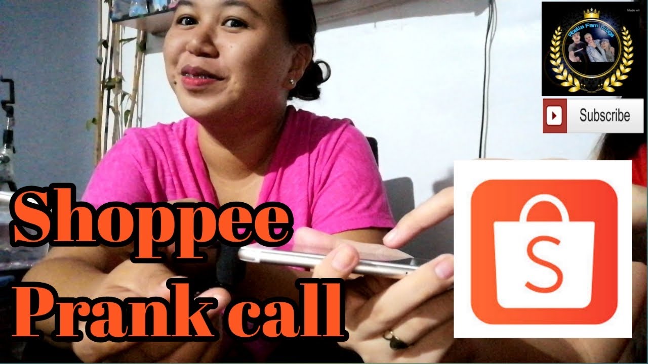 Shopee prank call - YouTube