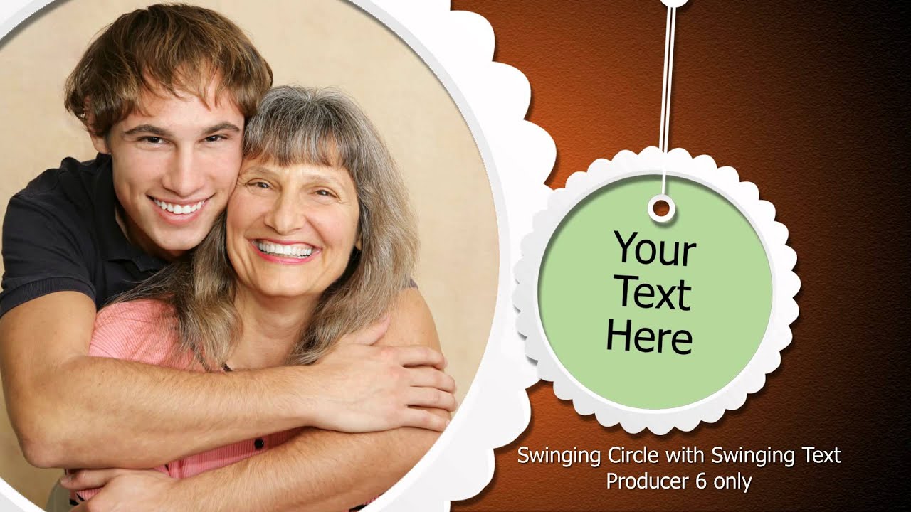 Swinging Circle Slide Styles - YouTube