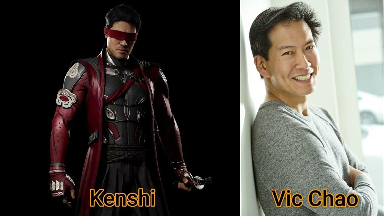 Character and Voice Actor - Mortal Kombat 1 - Kenshi - Vic Chao - YouTube