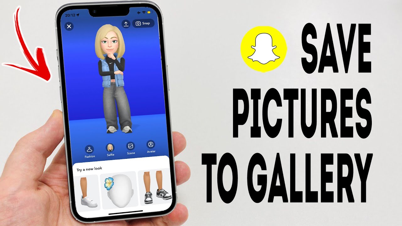 How To Save Snapchat Pictures To Gallery - Full Guide - YouTube
