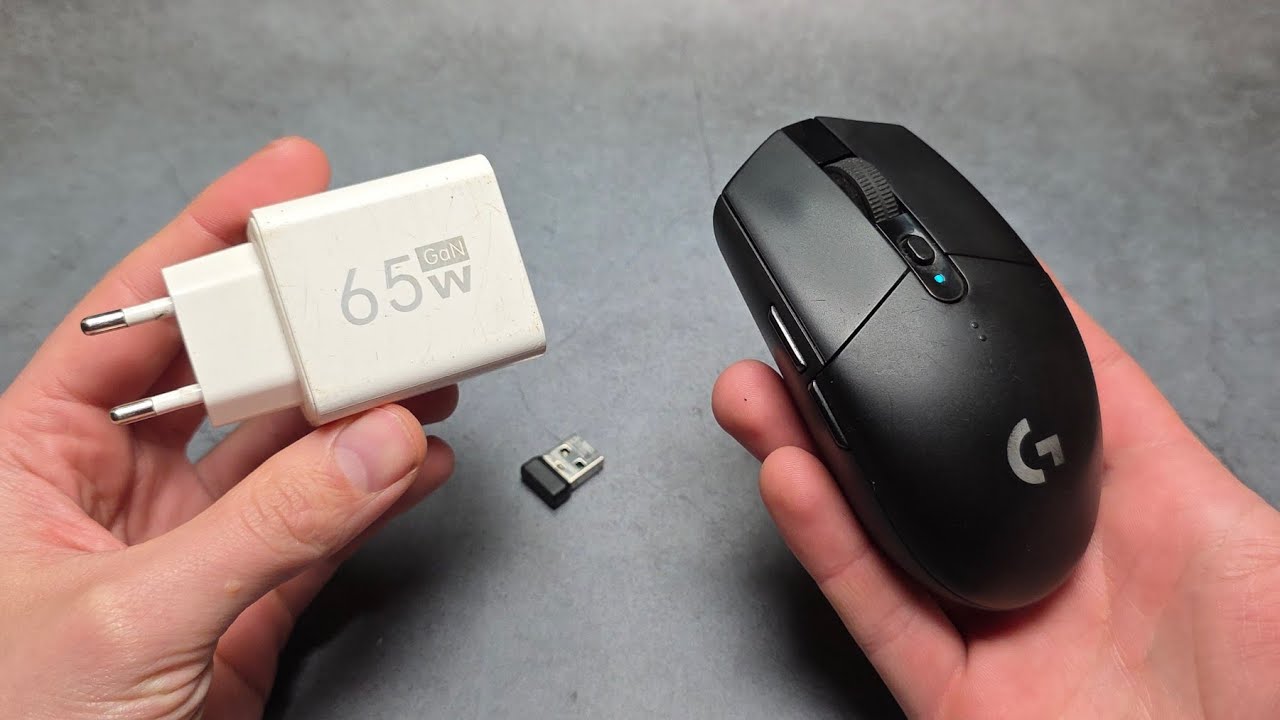 How to Charge Logitech G305 / G304 Wireless Mouse - YouTube