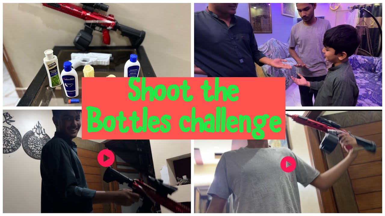 Shoot the things game @aineumair716 @qurratulainumair - YouTube