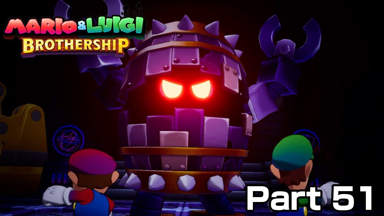 Mario & Luigi: Brothership - Part 51 - Boss Glohm Sharpcask - YouTube