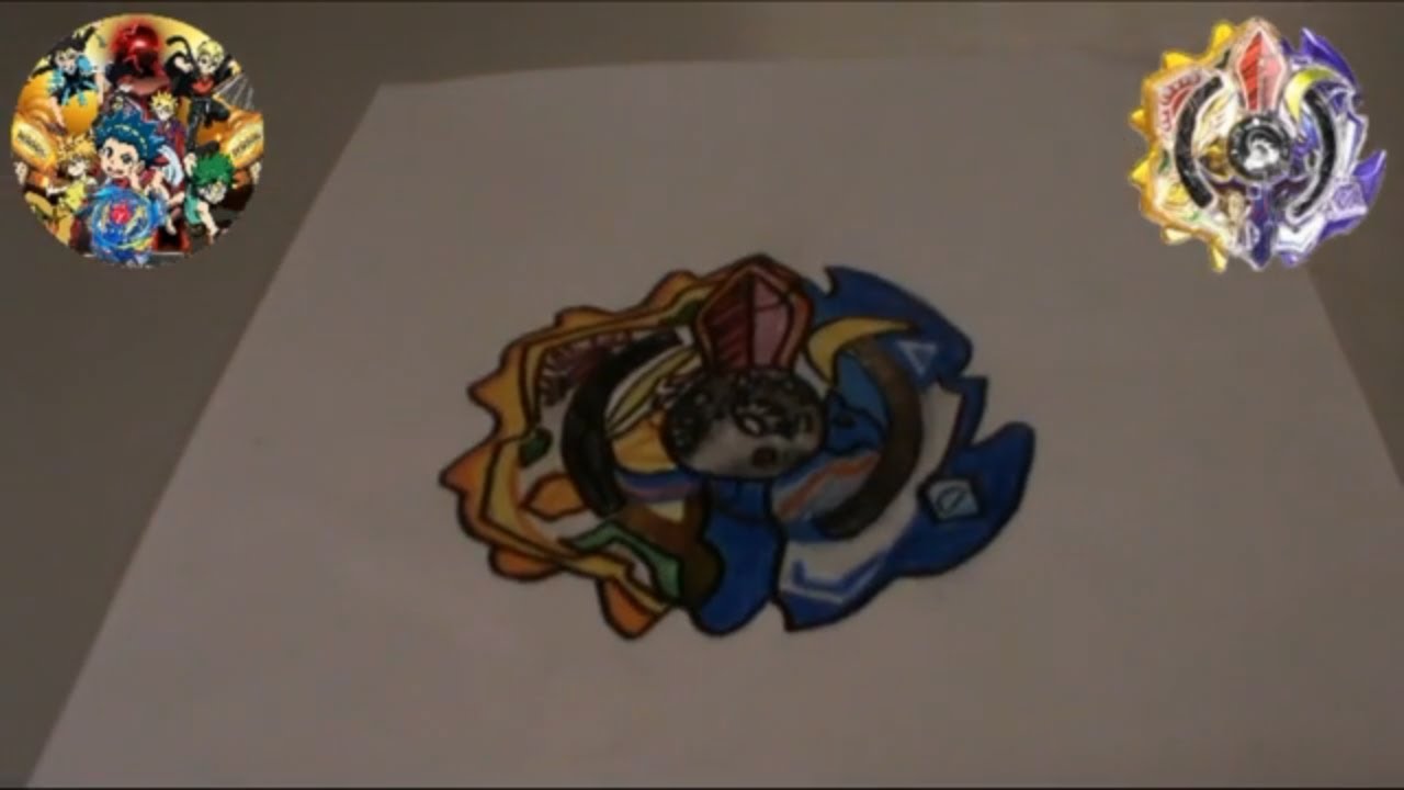Как нарисовать бей Солнце и Луна! How to draw Sun and Moon - Beyblade ...