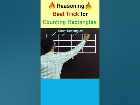 Counting Figures Reasoning | Rectangle Count | Counting Rectangle | Counting Rectangle #shorts # ...