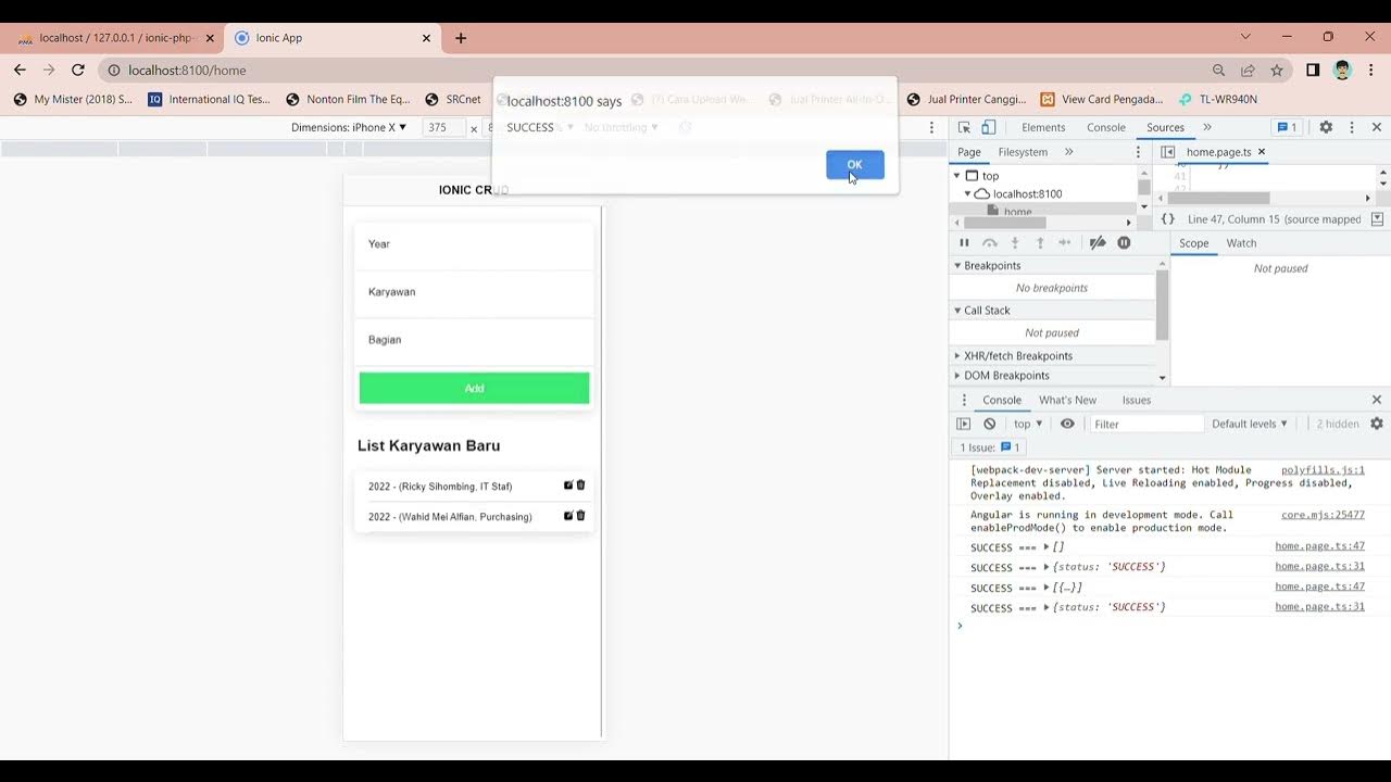 Crud Ionic - YouTube