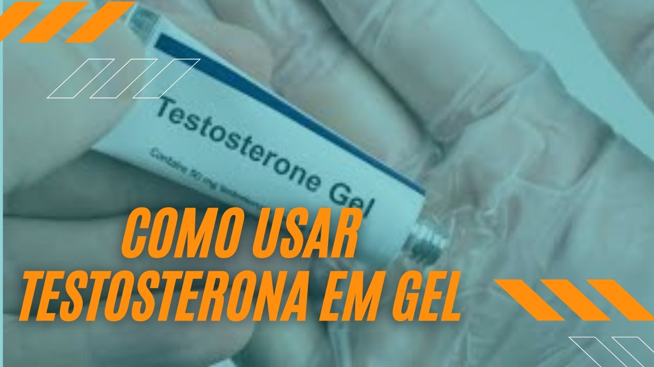 COMO USAR TESTOSTERONA EM GEL - YouTube