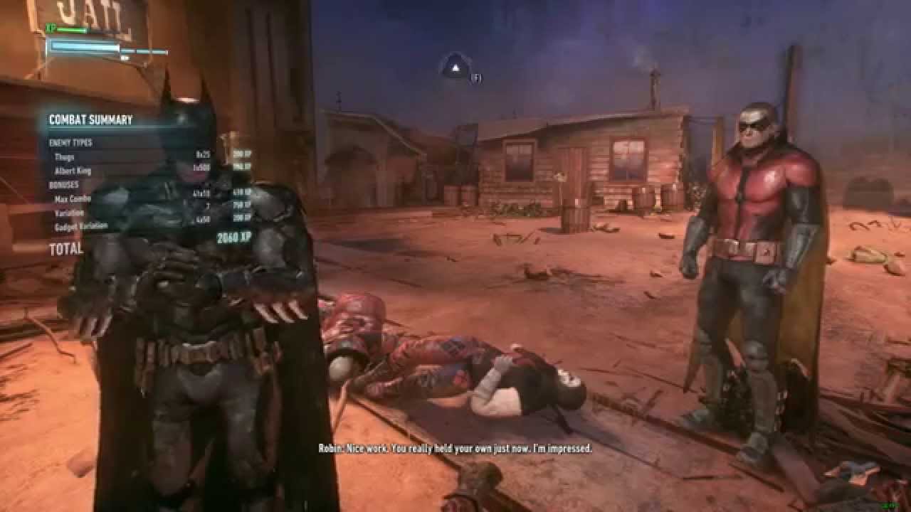 [No Spoiler] Batman & Robin Duo Fight - Batman Arkham Knight - YouTube