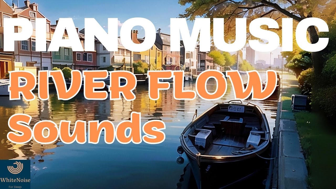 PIANO MUSIC AND WATER SOUNDS┃ Taking a one-hour power nap