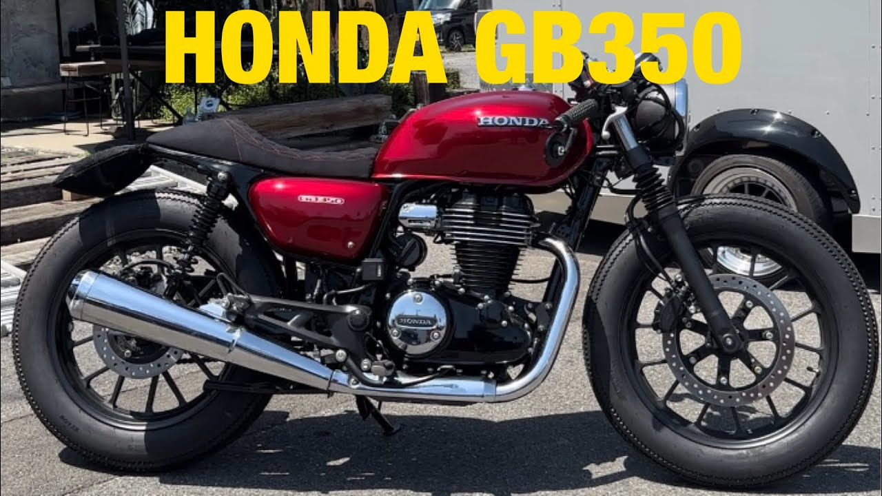 HONDA GB350 caferacer 【車両紹介】MOTOR FORCE - YouTube