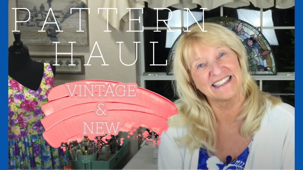 Vintage & New Pattern Haul - YouTube