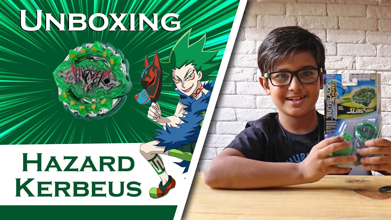 Beyblade Hazard Kerbeus K4 Unboxing !!! - YouTube