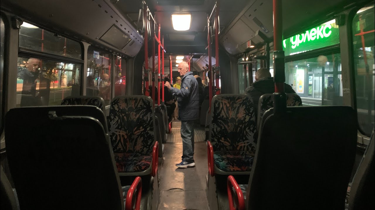 Night ride with B 5053 BB - Line 22 - YouTube