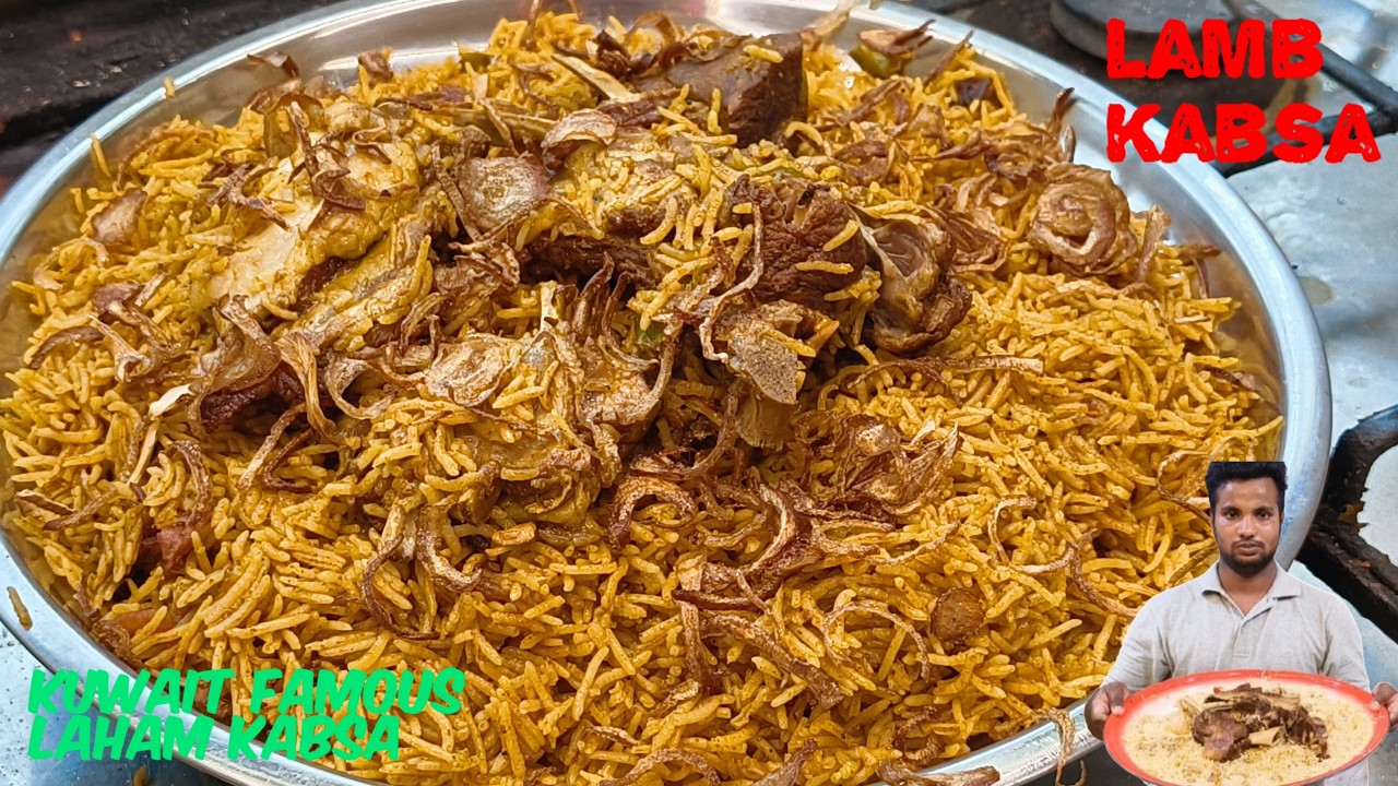 I Spent $1,000 On Kuwait's Most EXPENSIVE Lamb Kabsa - YouTube