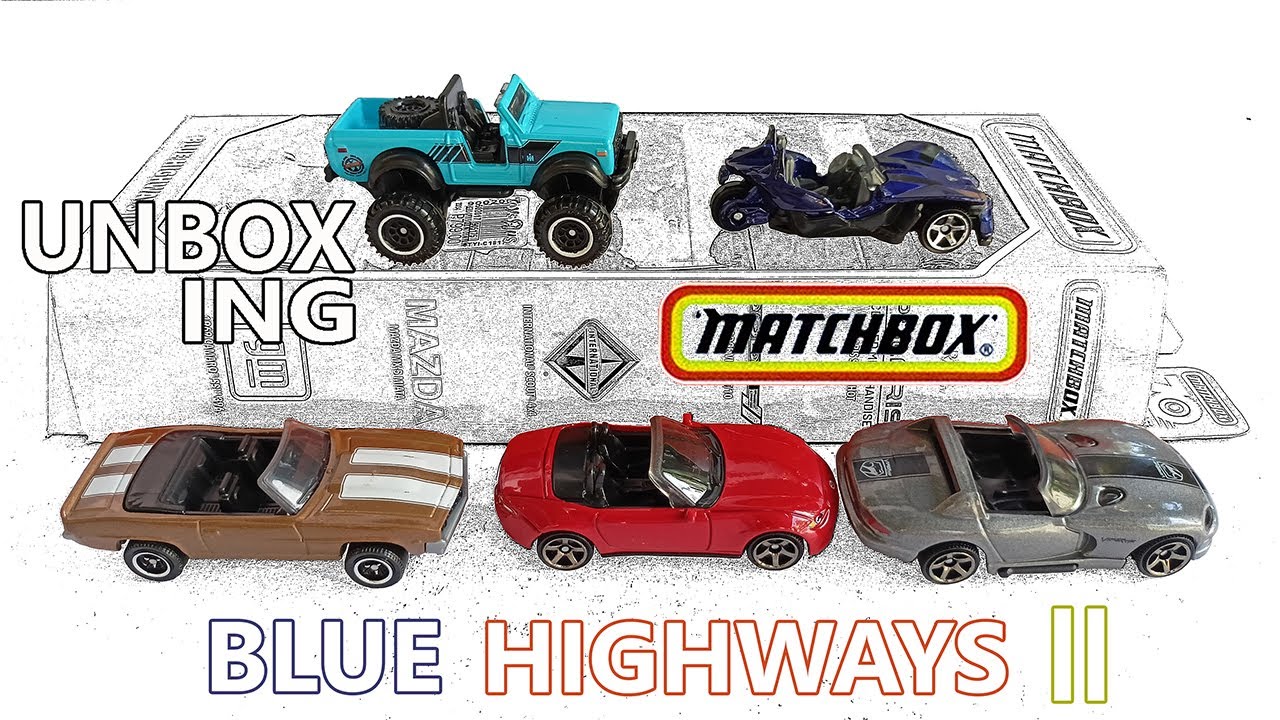 Blue Highways lll | Matchbox 5-Pack unboxing - YouTube