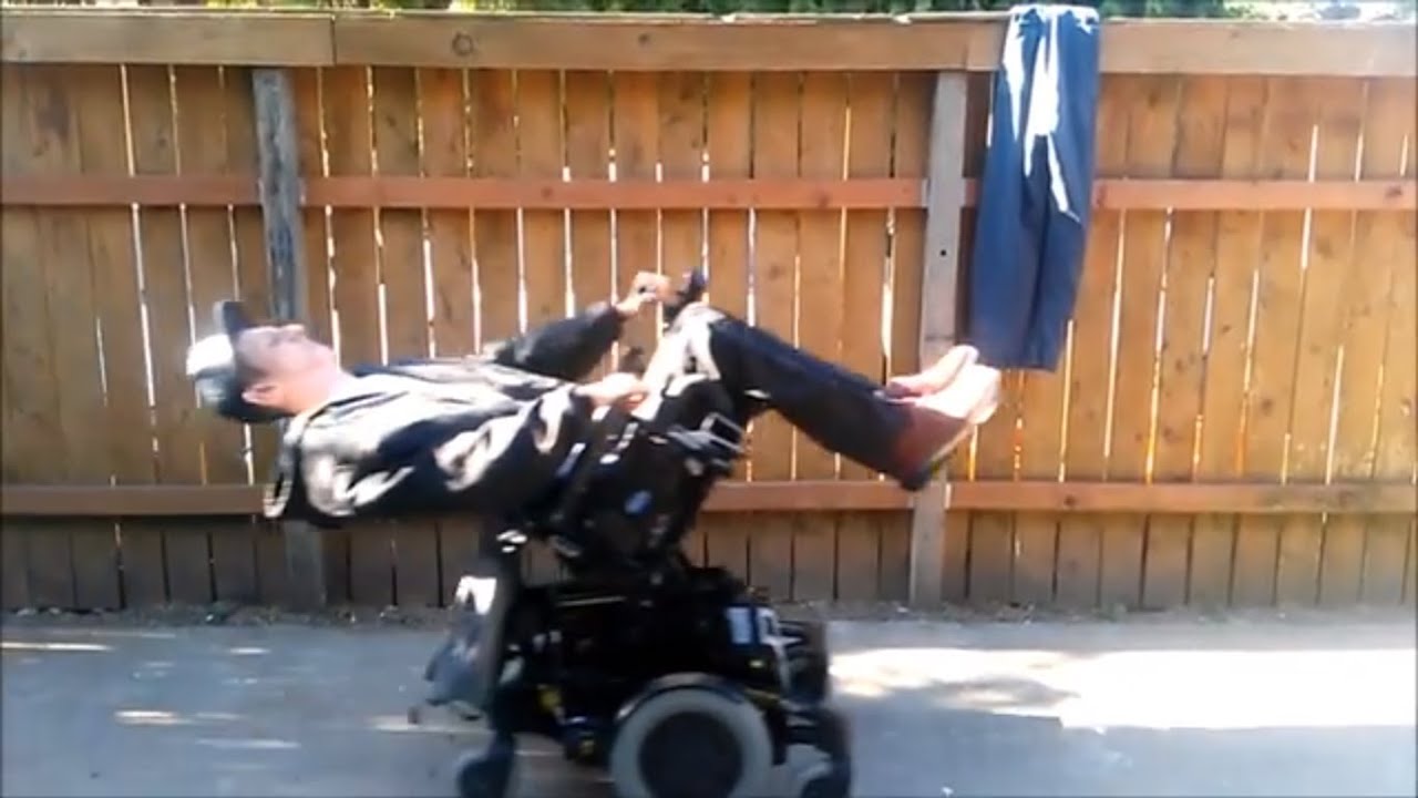 Wheelchair guy turns gangster - YouTube