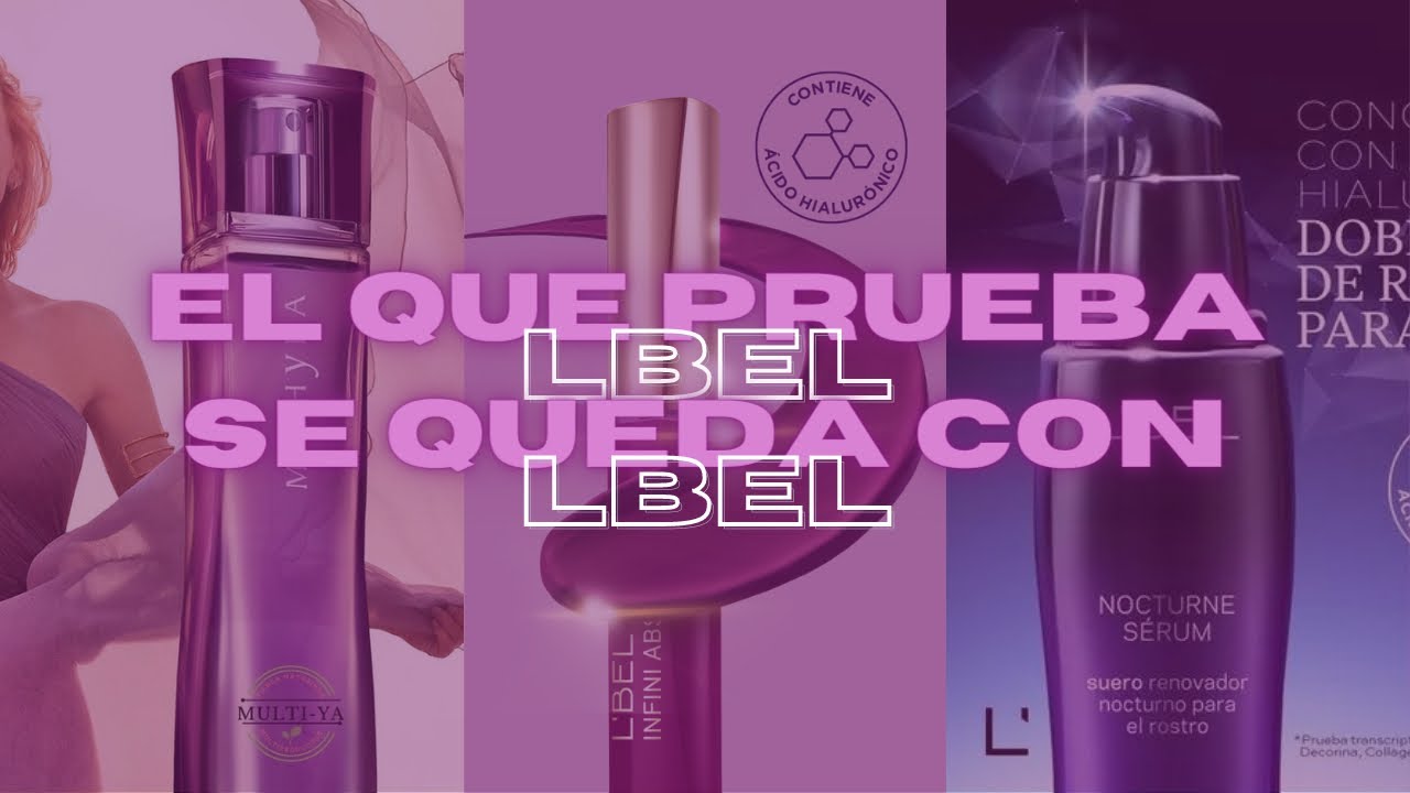 El que prueba L’bel, se queda con L’bel💜 - YouTube