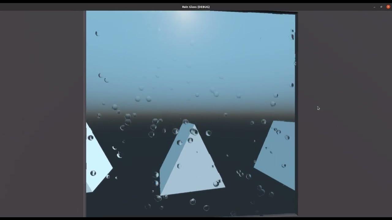 Godot shader: rain (with Blender) - YouTube