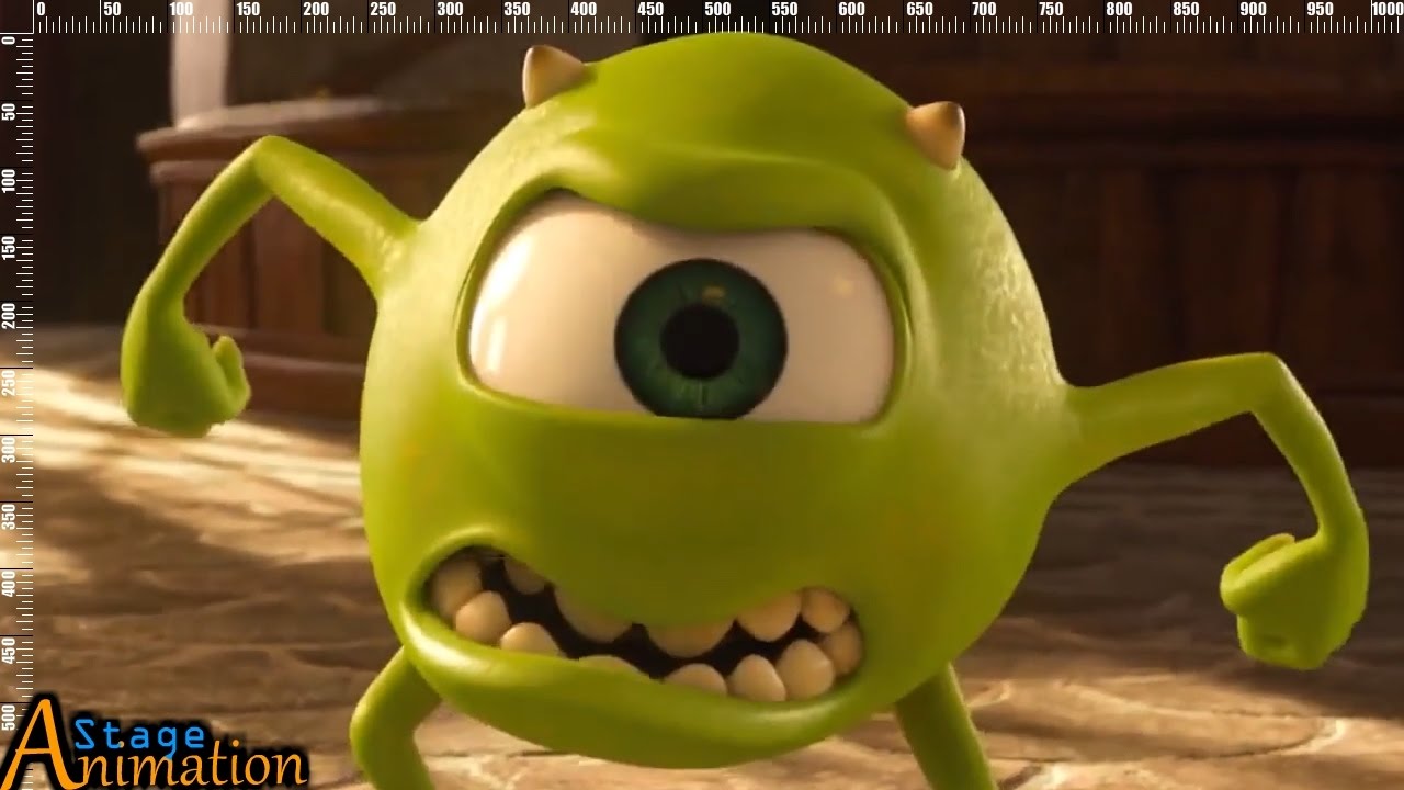 Best Moments Mike Monsters University by Stage Animation - YouTube