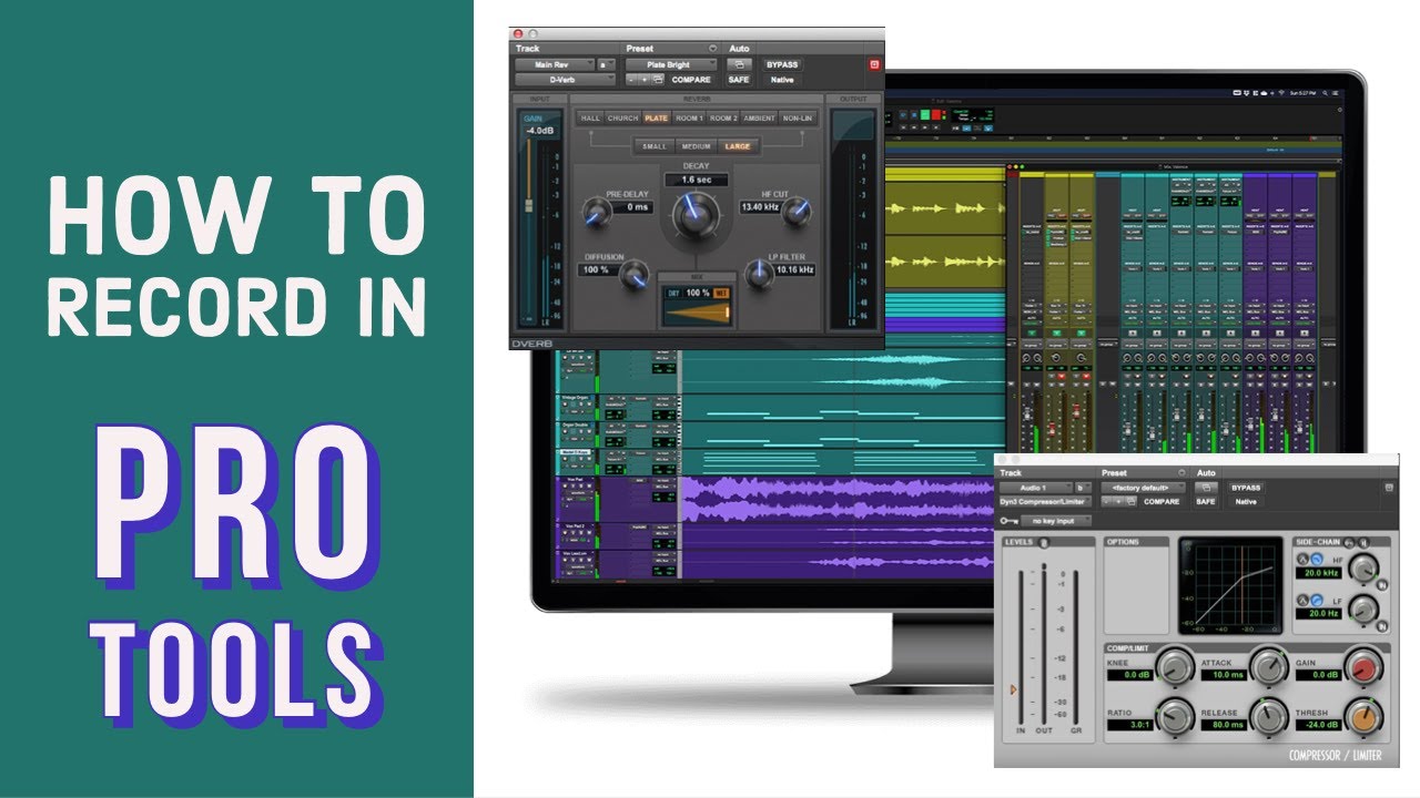 How to record in Pro Tools - A comprehensive Beginners guide. - YouTube