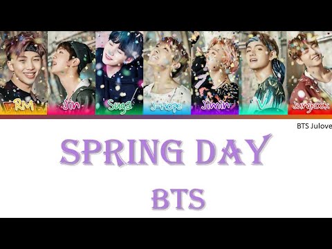 BTS (방탄소년단) - Spring Day (봄날) Kolay Okunuş