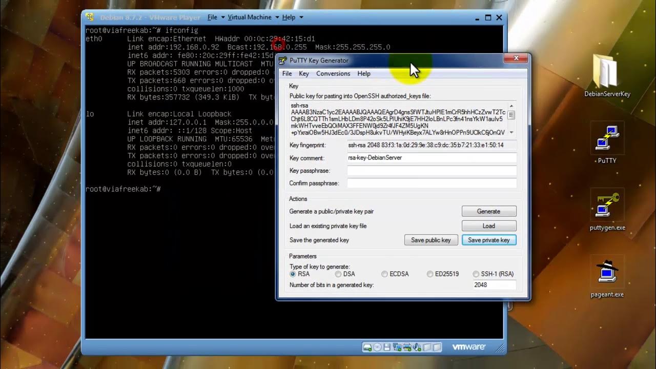 Easily setup PuTTY SSH keys for passwordless logins using Pageant (See description below) - YouTube