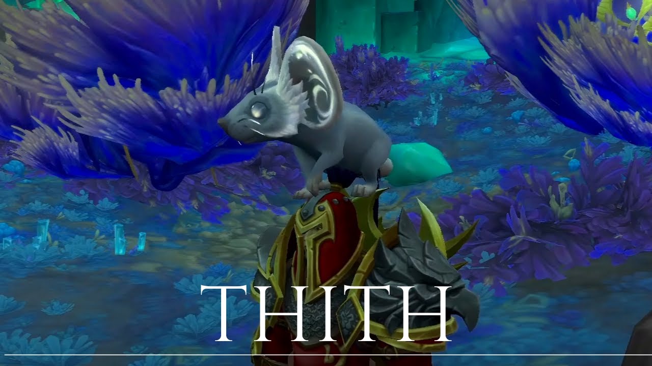 The Beautiful Mouse of Loam named Thith | World of Warcraft - YouTube